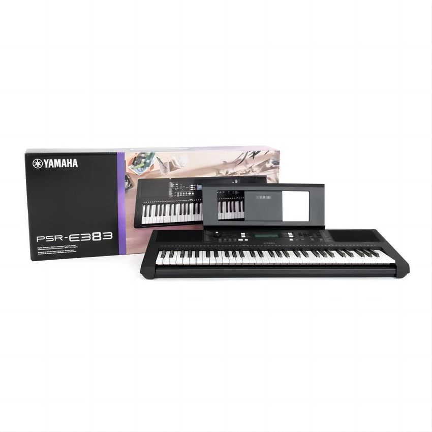YAMAHA PSR-E383 цифровой синтезатор черное 2024 Новый / 61-клавишный ...