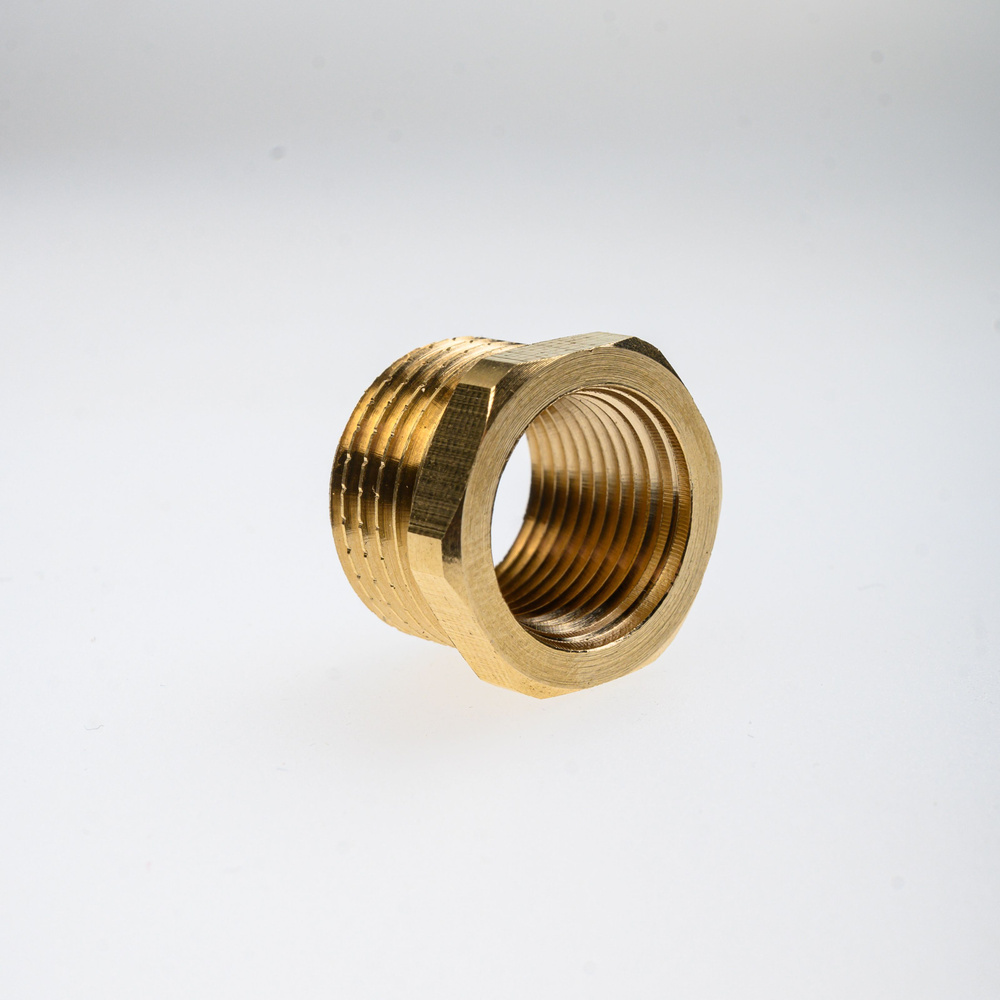 Футорка HG 1/2" НР x 3/8" ВР купить на OZON по низкой цене (1605043486)