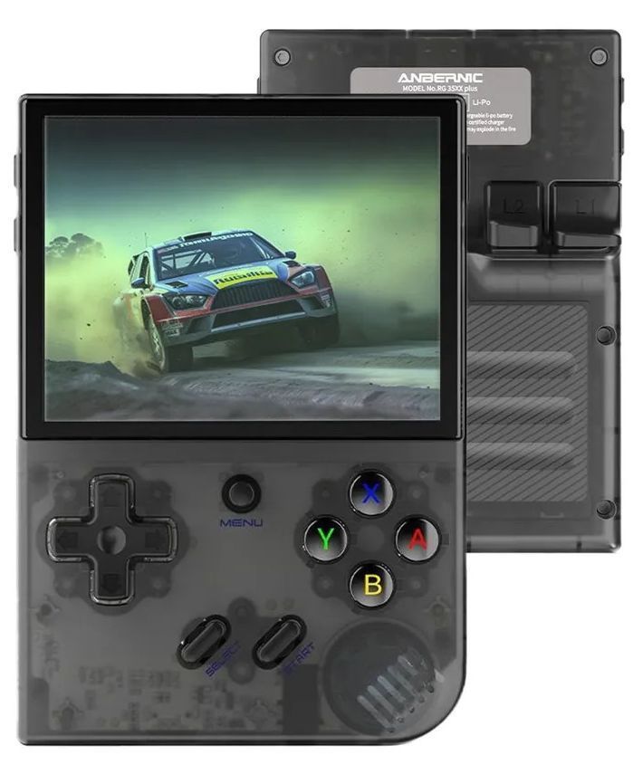 Игровая консоль Anbernic Portable Game Console RG35XX Plus Transparent ...