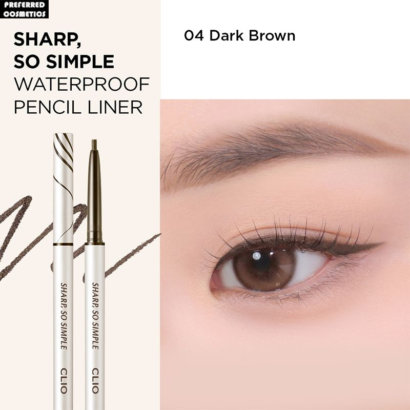 CLIO Sharp So Simple Водостойкий карандаш-подводка для глаз 0,14 г ...