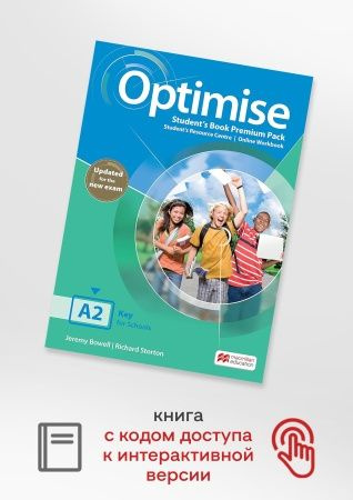 Optimise Updated A2 Student's Book Premium Pack with Digital Student's Book Access Code and ...