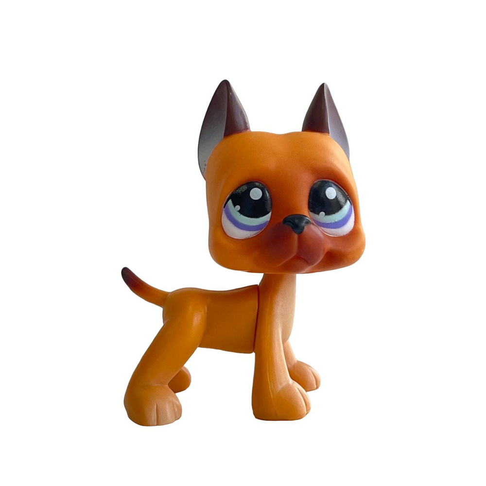 Littlest Pet Shop игрушка LPS #1688 Great Dane, У желтого немецкого ...