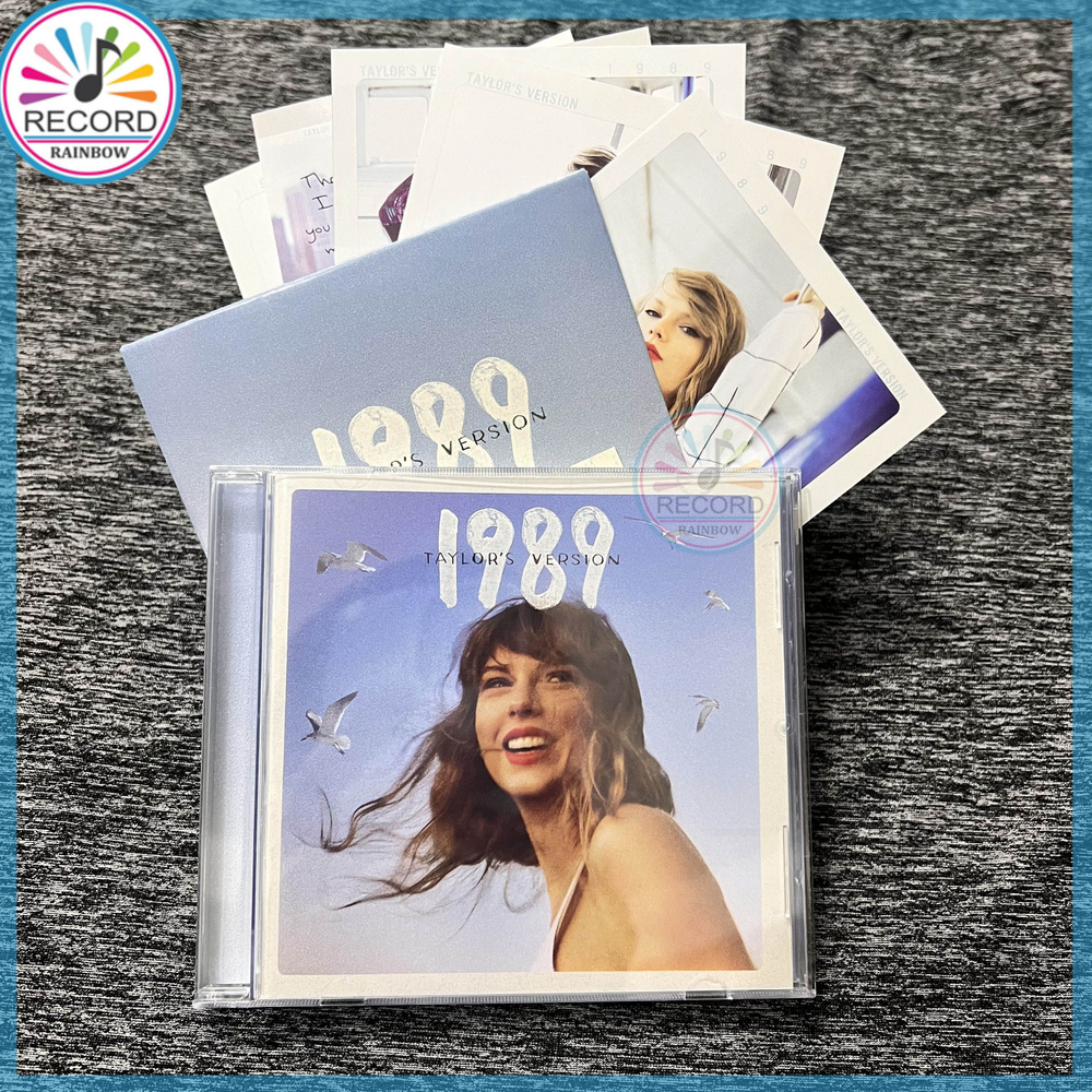 Taylor Swift 1989 Taylor's Version Crystal Skies Blue Deluxe Polaroid CD Album Sealed Brand New ...