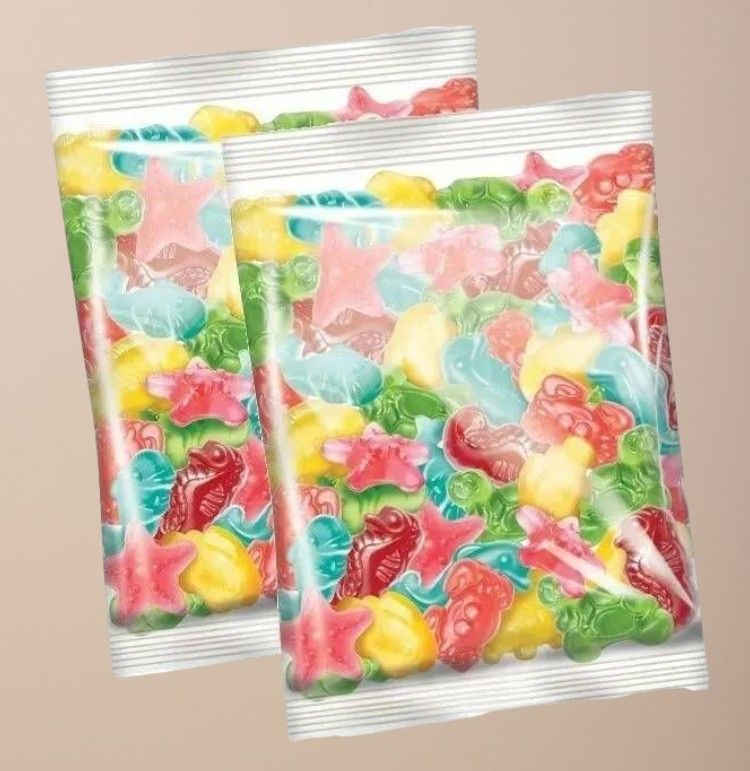 Жевательный мармелад КрутФрут Морские животные KDV 2 пачки по 500 г купить на OZON по низкой ...