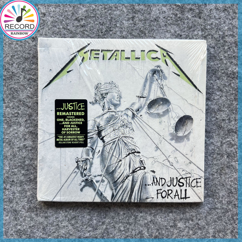 Metallica And Justice For All Remastered CD Совершенно новый ...