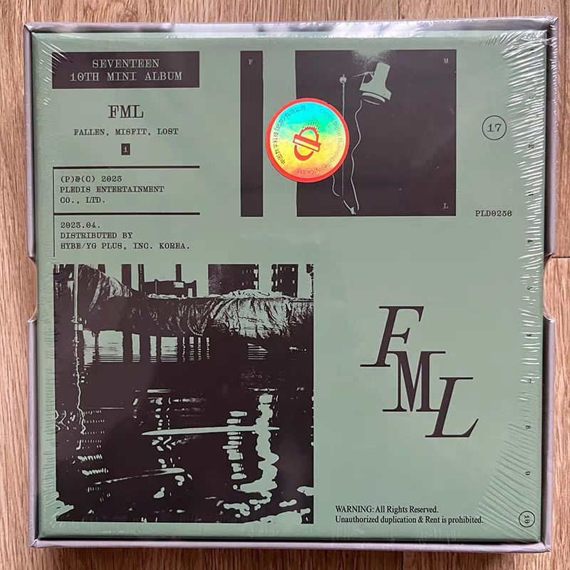 Альбом SEVENTEEN - FML 10-й мини-альбом купить на OZON по низкой цене (1715732562)