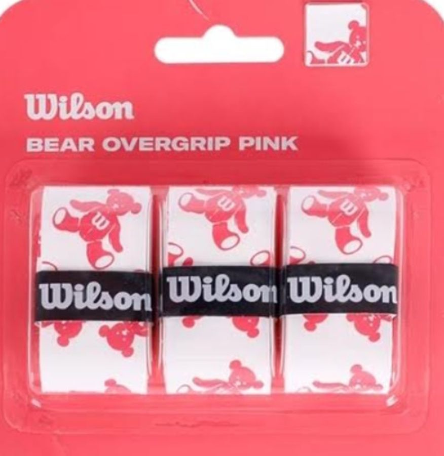 Обмотка Wilson Bear Overgrip Pink купить на OZON по низкой цене ...