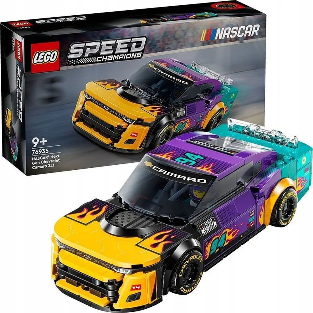 Конструктор LEGO NASCAR Next Gen Chevrolet Camaro ZL1, 76935 купить на ...