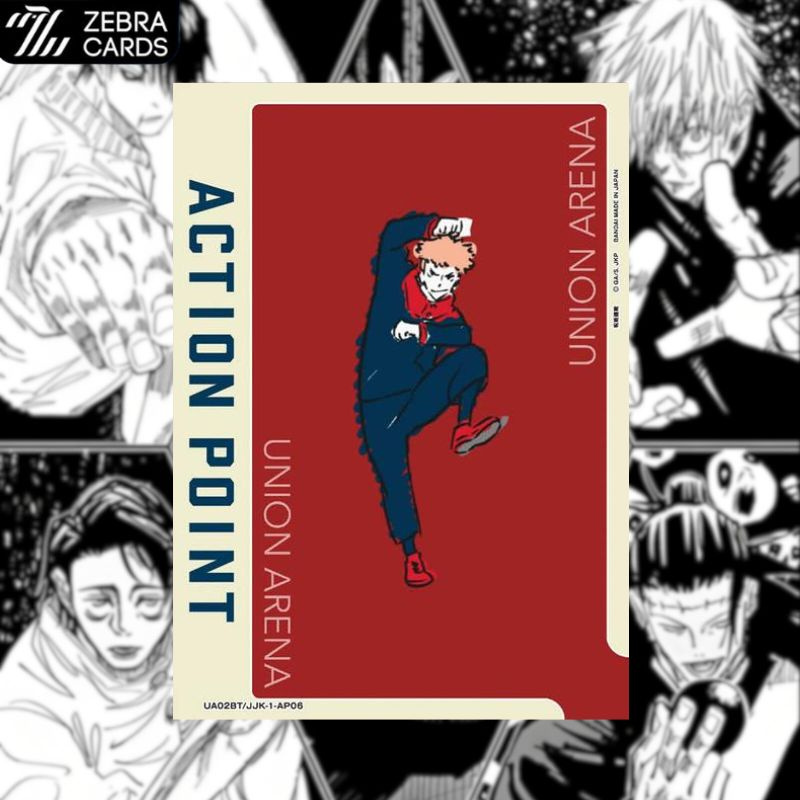 UNION ARENA JJK ACTION POINT Pro Group мкА карты на поле боя AP Card ...