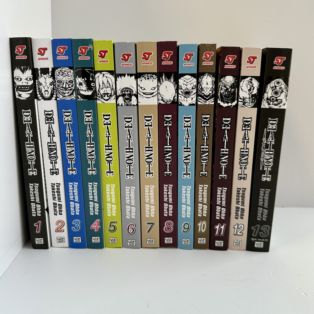 Манга Death Note 1-13 части на английском языке | Ohba Tsugumi купить на OZON по низкой цене ...