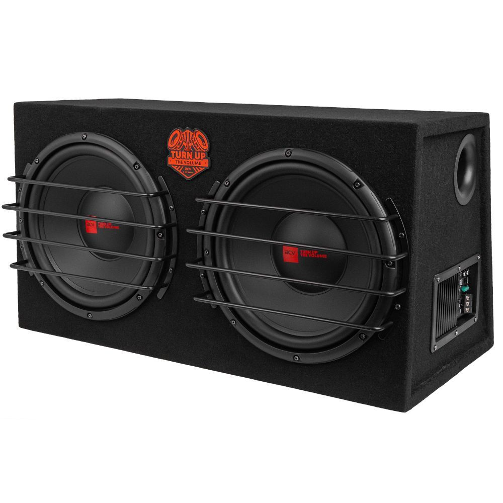 Сабвуфер для автомобиля ACV CRAFT F122A (2x12") активный с усилителем 3000 Вт купить на OZON по ...