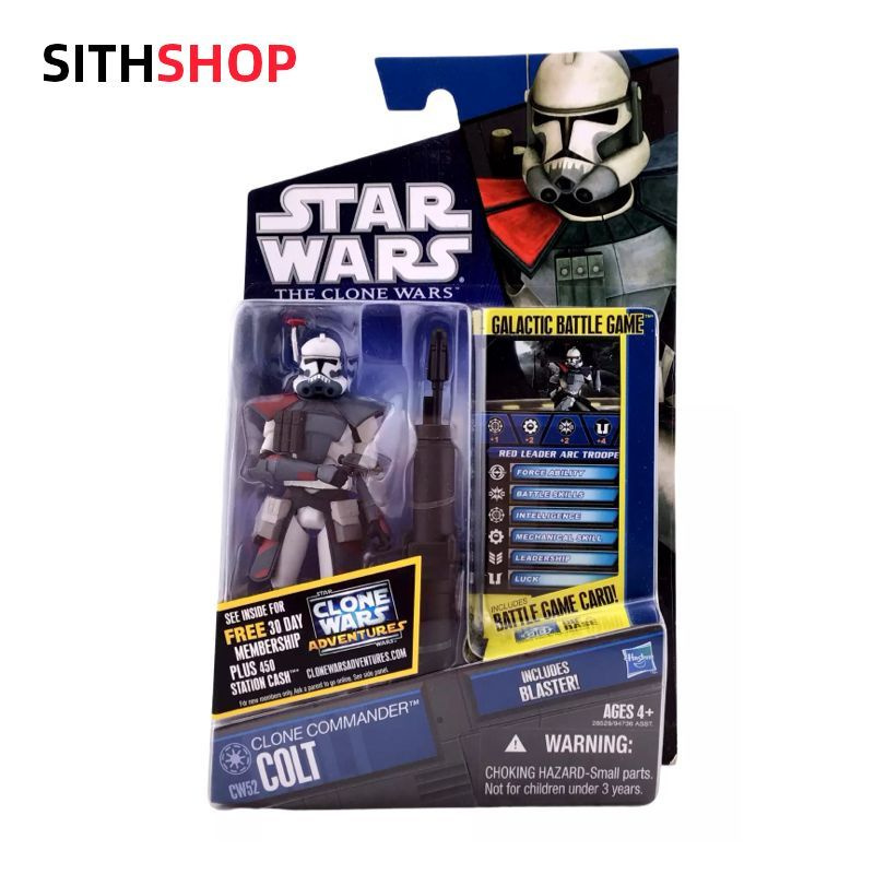 Фигурка Hasbro Star Wars The Clone Wars Clone Commander Colt 3.75 Inch ... Фигурка Hasbro Star Wars The Clone Wars Clone Commander Colt 3.75 Inch ...