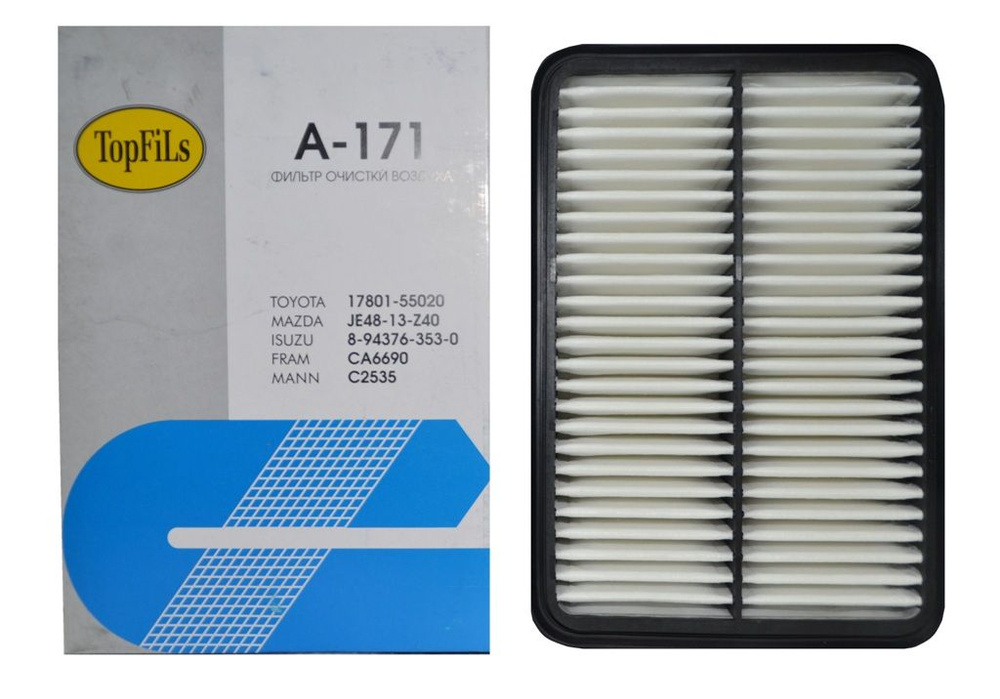 Topfils Фильтр воздушный арт. A171, 1 шт. купить на OZON по низкой цене (1770506154)