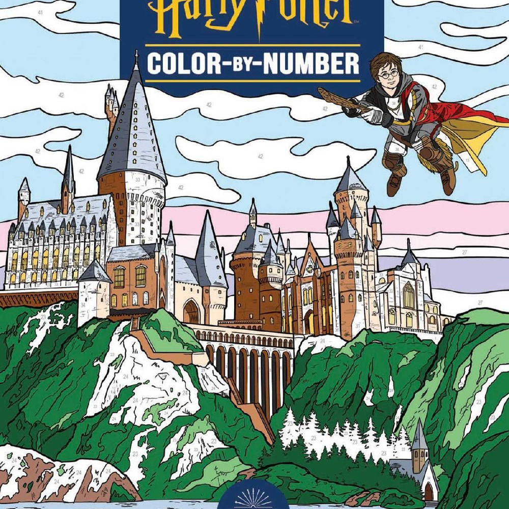 Harry Potter Color-By-Number купить на OZON по низкой цене (1786004160)