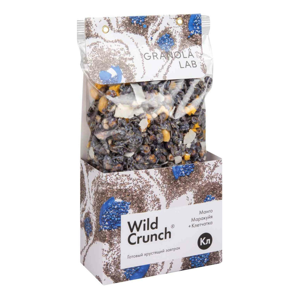 Кранч-Гранола Wild Crunch Манго маракуйя и клетчатка 260 г купить на ...