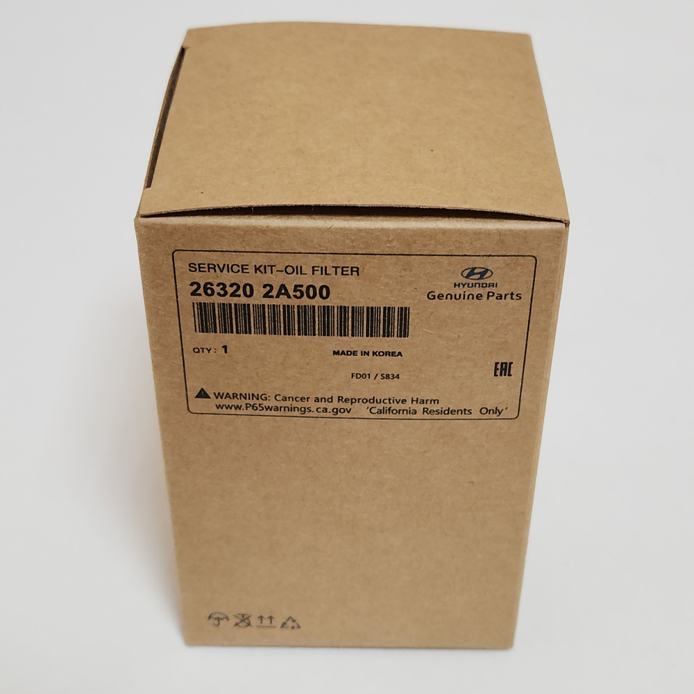 Hyundai-KIA Фильтр масляный арт. 26320-2A500; 26320-3C250; 26320-3C300 ...