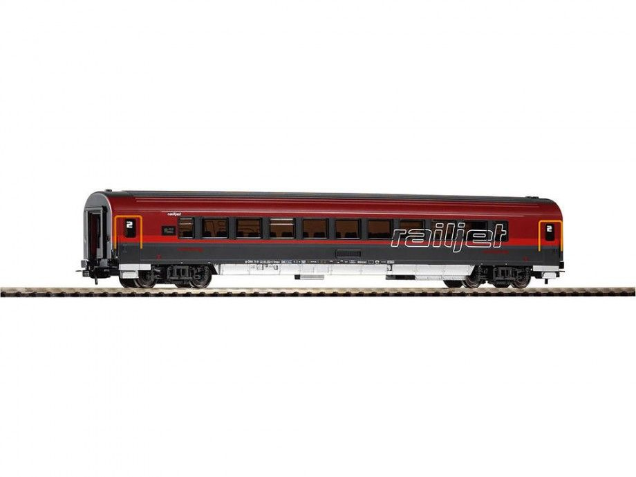 Piko 57643 Пассажирский вагон 2-го класса Railjet VI в масштабе 1:87 ...