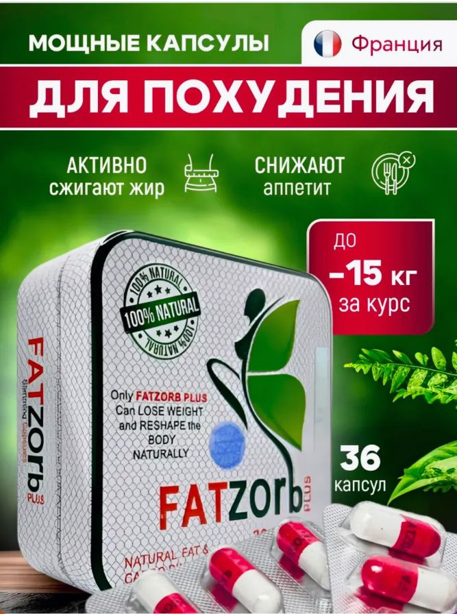 Fatzorb 600 Mg капсулы для похудения, препарат для лишнего веса купить ...