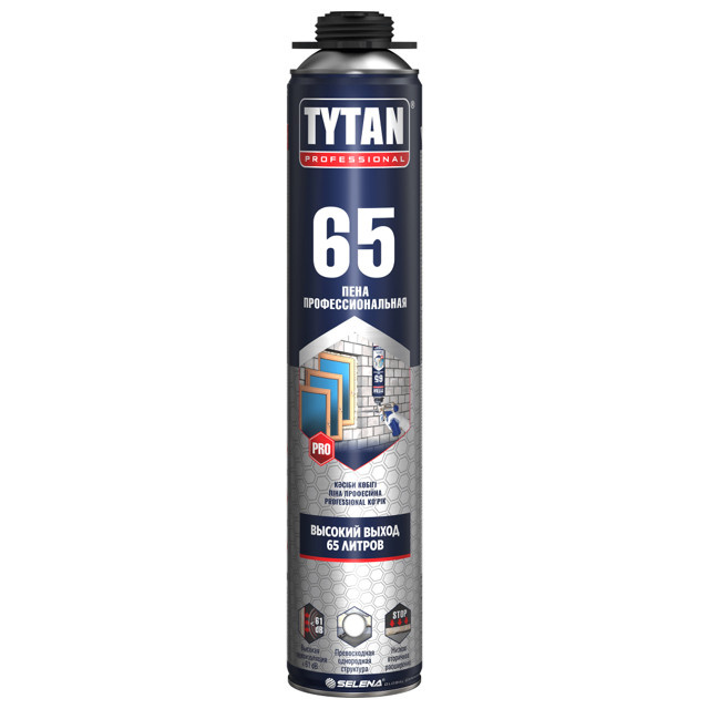 пена монтажная TYTAN 65 О2 ПРОФ 750мл, арт.SEL-T-0005 купить на OZON по ...