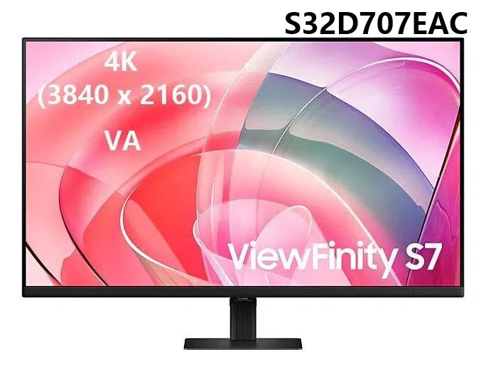 Samsung 32" Монитор Viewfinity S7 S32D707EAC, белый купить на OZON по ...