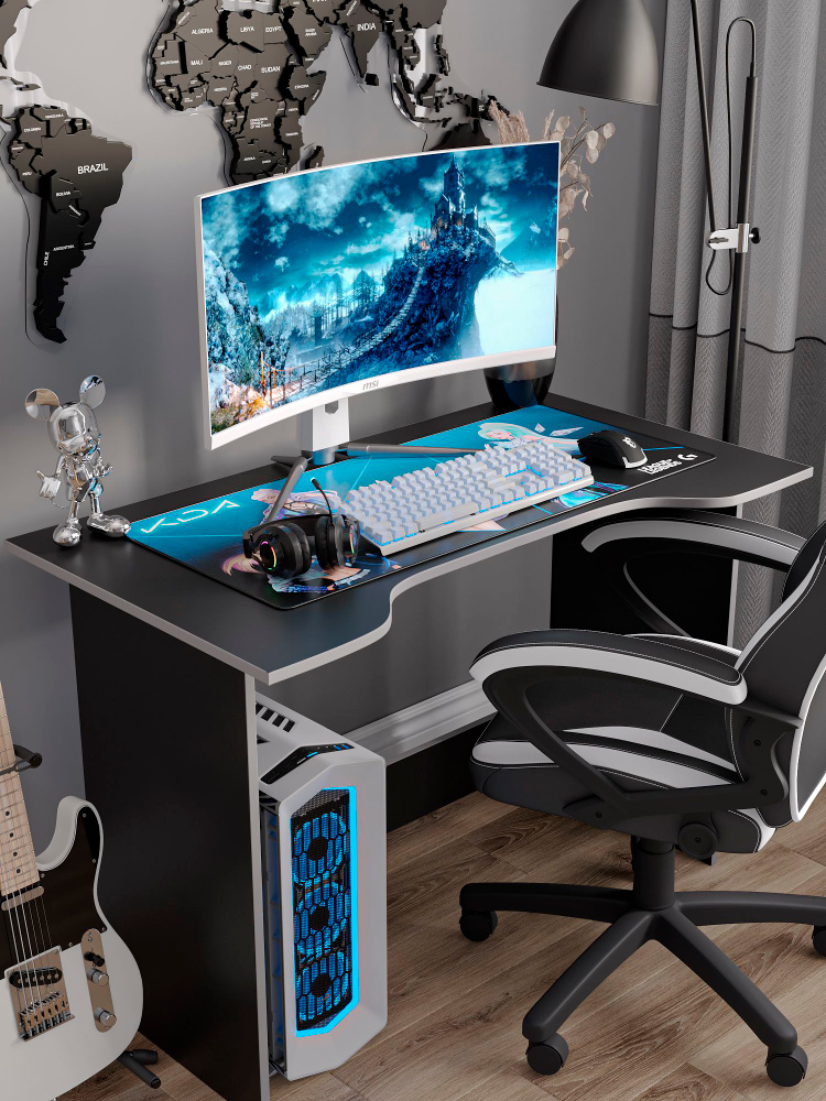 Игровой компьютерный стол ИМПЕРИЯ-Мебель Столы, 110х60х75 см купить c ...