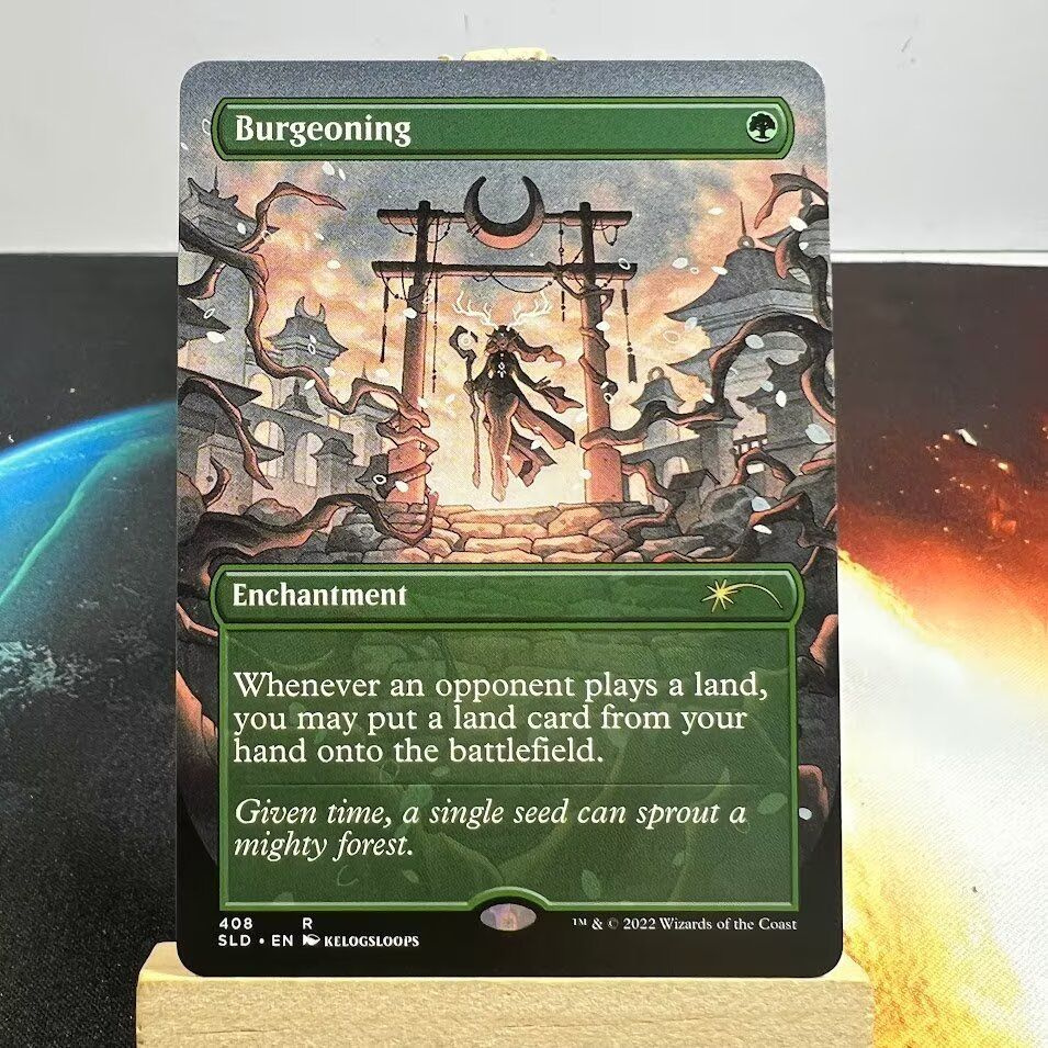 Карты Magic: the Gathering Corpse Dance, Cascade Bluffs (Экспедиции Зендикара), Пещера Душ (Foil ...