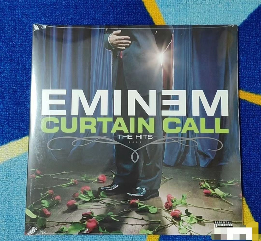 Eminem - Curtain Call The Hits (Black USA 2 LP Limited) Синяя Виниловая ...