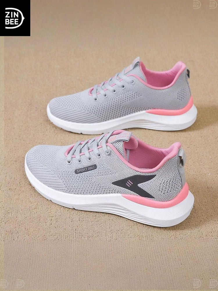 Кроссовки Женский ZinBee Ткань Бодибилдинг, размер 38 Лето Без застёжки Китай Перфорация купить ...
