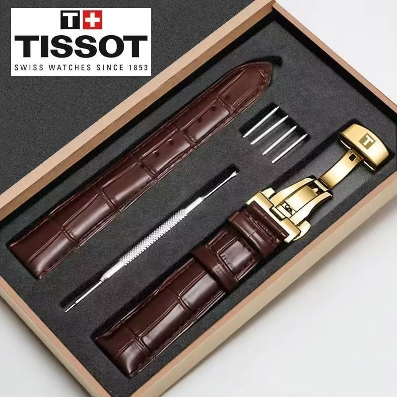 Tissot Браслет для часов Натуральная кожа купить на OZON по низкой цене ...