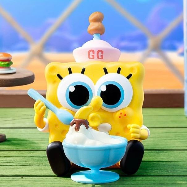 Коллекционная фигурка Слепая коробка POPMART SpongeBob Best Friends ...
