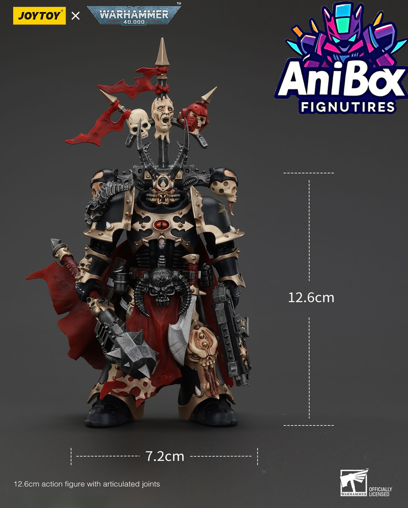 AniBox warhammer 40000 Chaos Space Marines Black Legion Chosen Champion ...