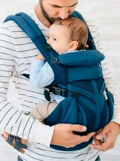 ЭргоРюкзак кенгуру Aimama Omni 360 - синий купить на OZON по низкой цене (3189754741)