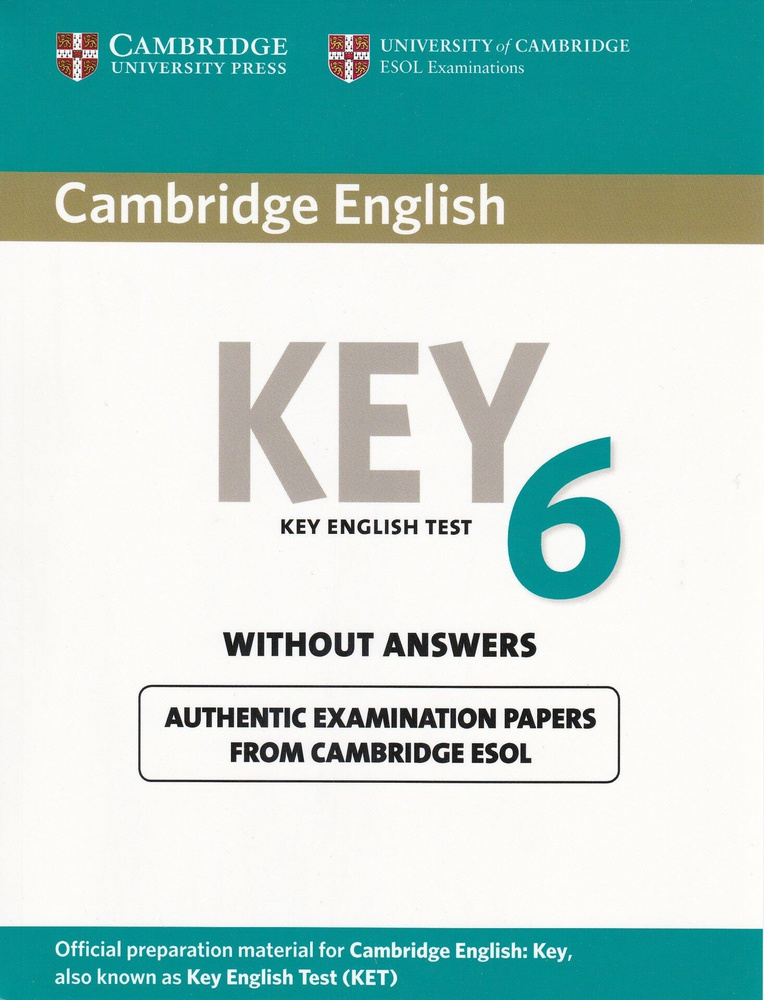 Cambridge English Key 6 Student's Book without Answers купить на OZON ...