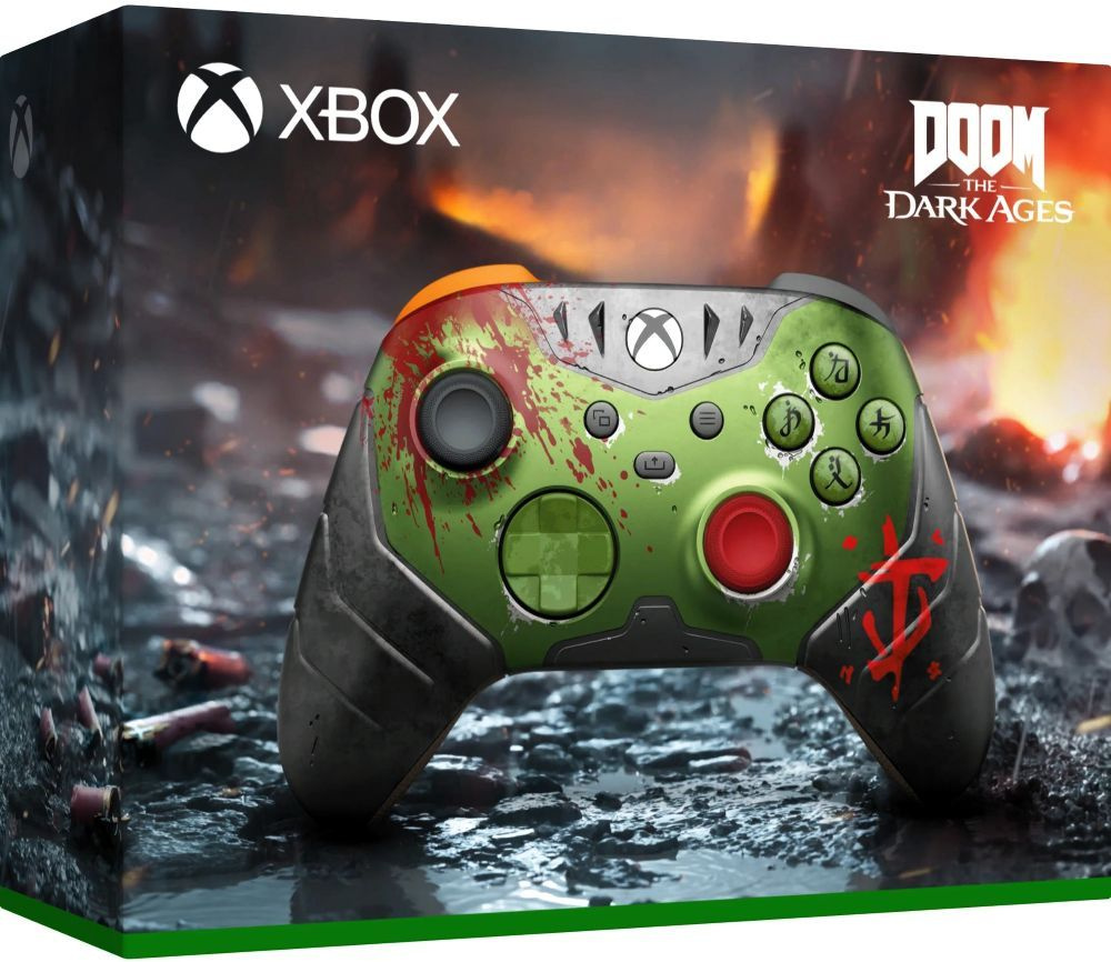 Xbox Геймпад Беспроводной геймпад Xbox Wireless Controller DOOM The ...