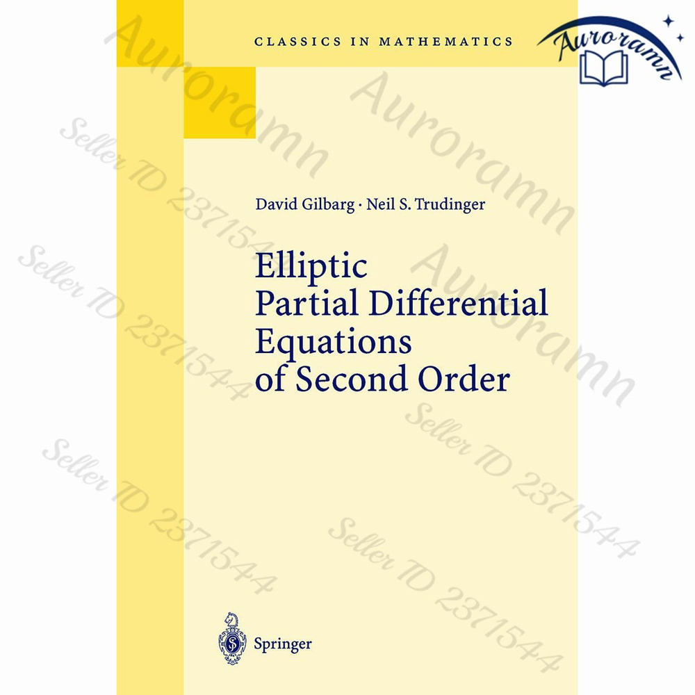 Elliptic Partial Differential Equations of Second Order купить на OZON по низкой цене (2137202422)