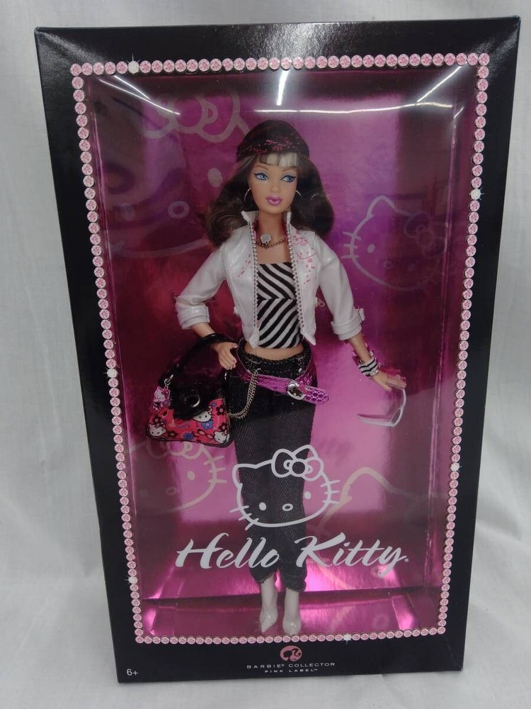 Sanrio collaboration Pink label,Barbie Hello Kitty,1/6 Кукла ...