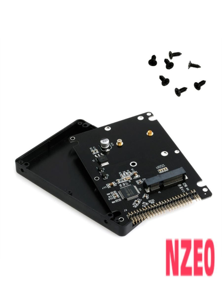 MSATA на 2,5-дюймовый 44PIN IDE HDD SSD Адаптер PATA Converter адаптер карты с чехлом купить на ...