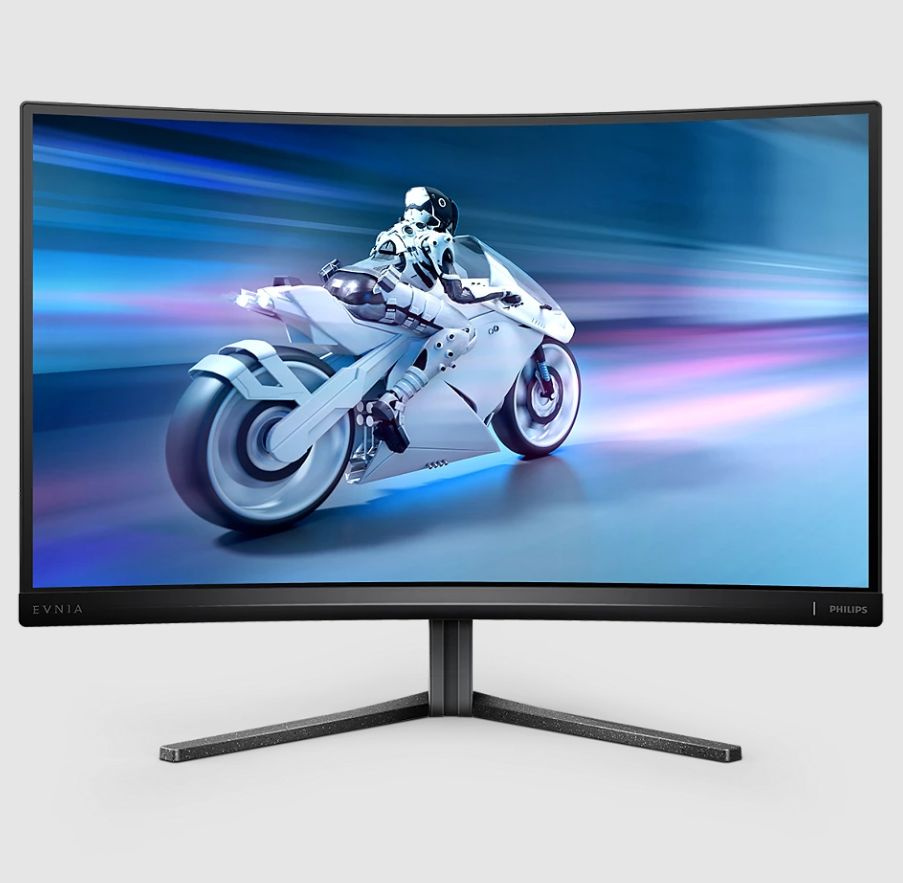 Philips 27" Монитор 27M2C5200W/00 (VA, изогнутый, 1920x1080, 280Hz, 0.3 ms, 178°/178°, 300 cd/m ...