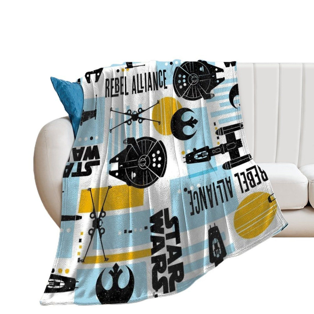 Star Wars Плед , Велсофт, 150 см х 125 см купить на OZON по низкой цене ...