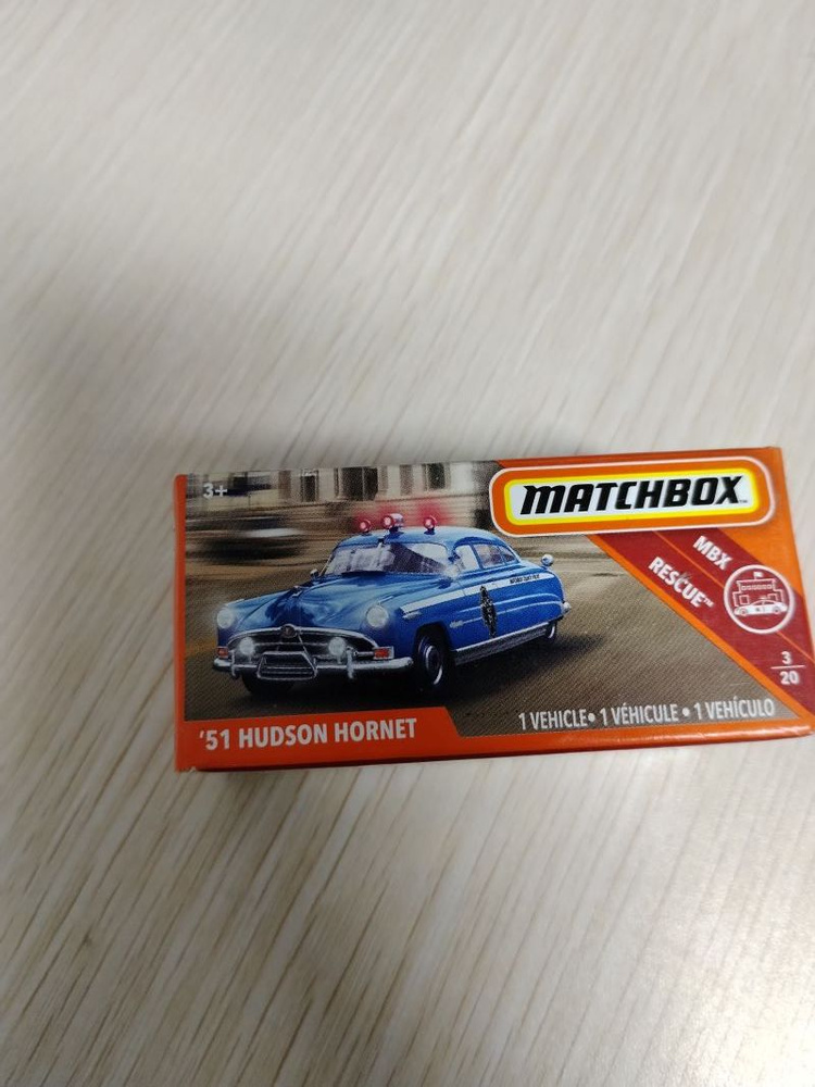 Машинка Matchbox DNK70 51 HUDSON HORNET купить на OZON по низкой цене ...