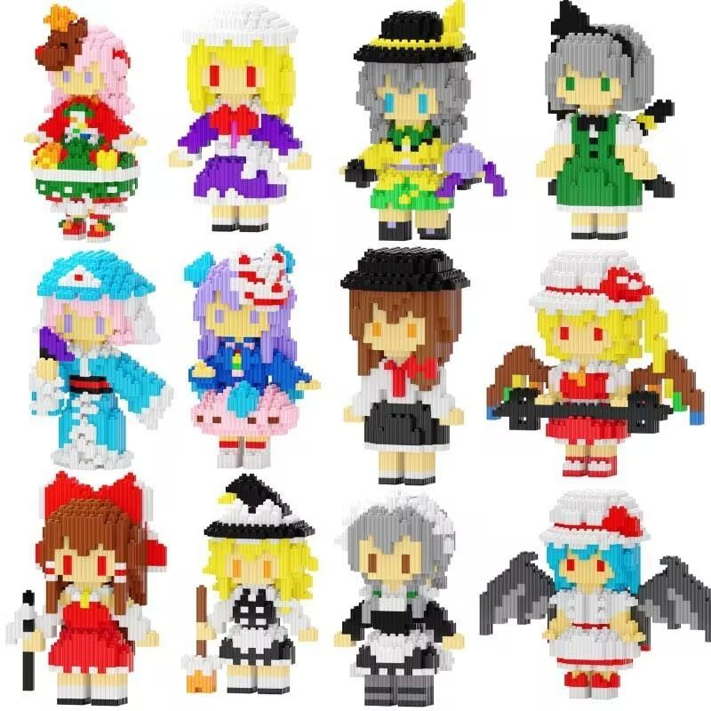 Блоки-конструктор Touhou Project, сборная фигурка купить на OZON по ...