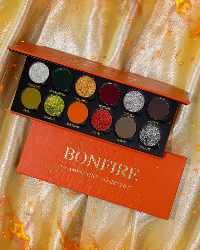 Палитра теней для век Glaminatrix Cosmetics - Bonfire купить на OZON по ...