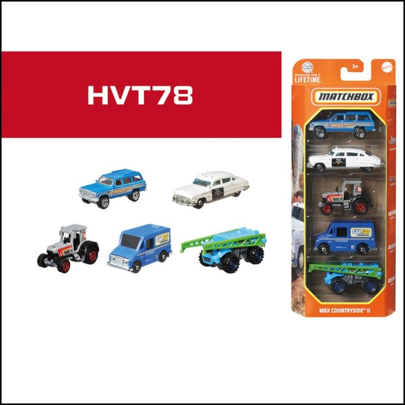 Эксклюзивный набор Matchbox 2025 из 5 машинок MBX COUNTRYSIDE II купить ...
