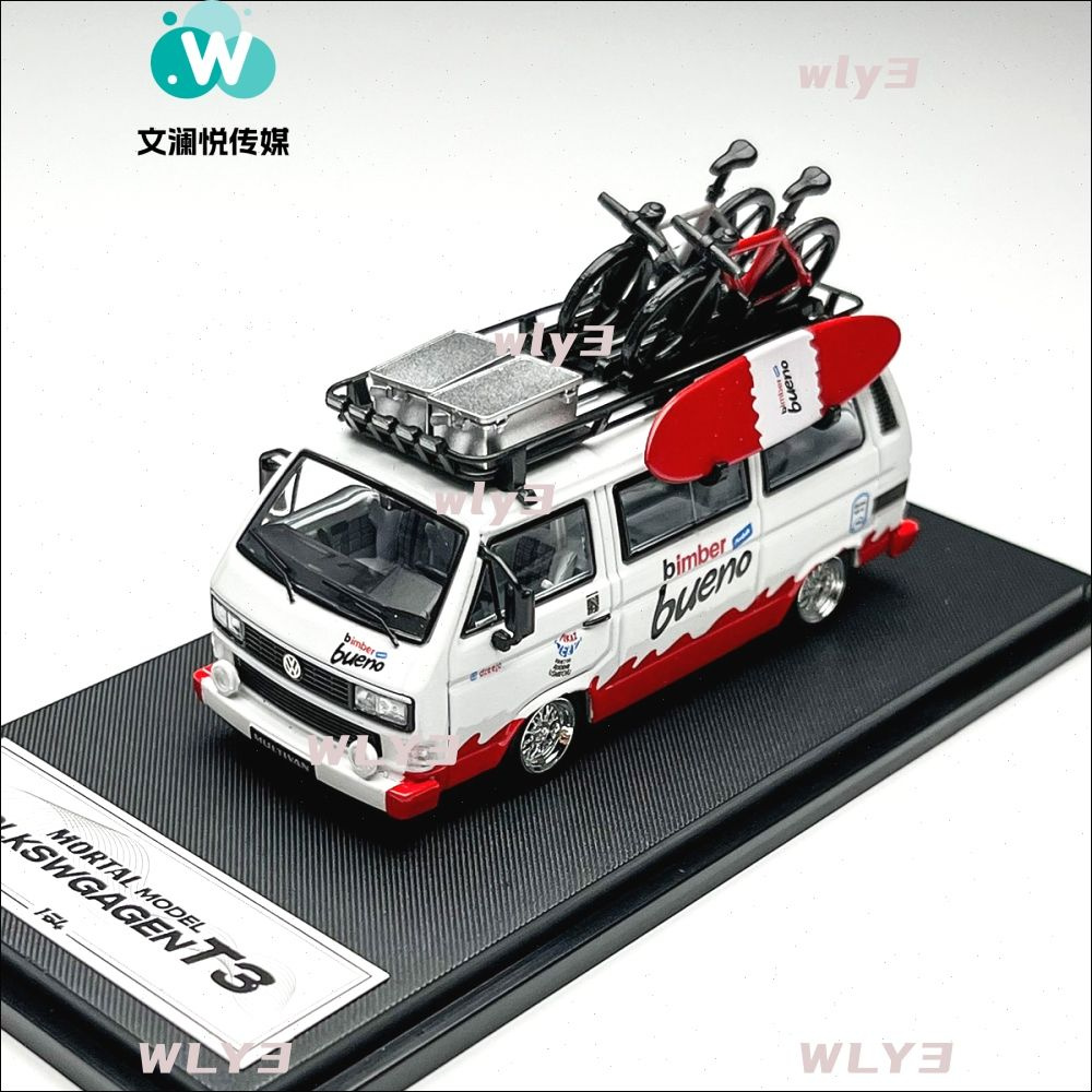 Машинка Mortal 1:64 Volkswagen T3 -with bicycle accessories купить на OZON по низкой цене ...