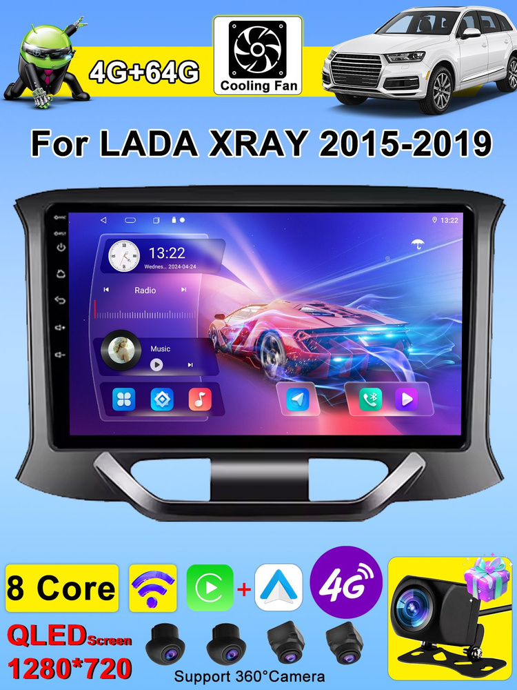 TOYOUSONIC Автомагнитола, диагональ: 9", 2 DIN, 4.02ГБ/64ГБ купить на OZON по низкой цене ...