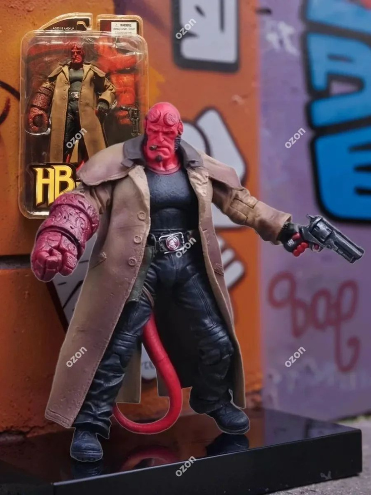 Фигурка Хеллбой с сигарой - Hellboy II The Golden Army 18см купить на ...