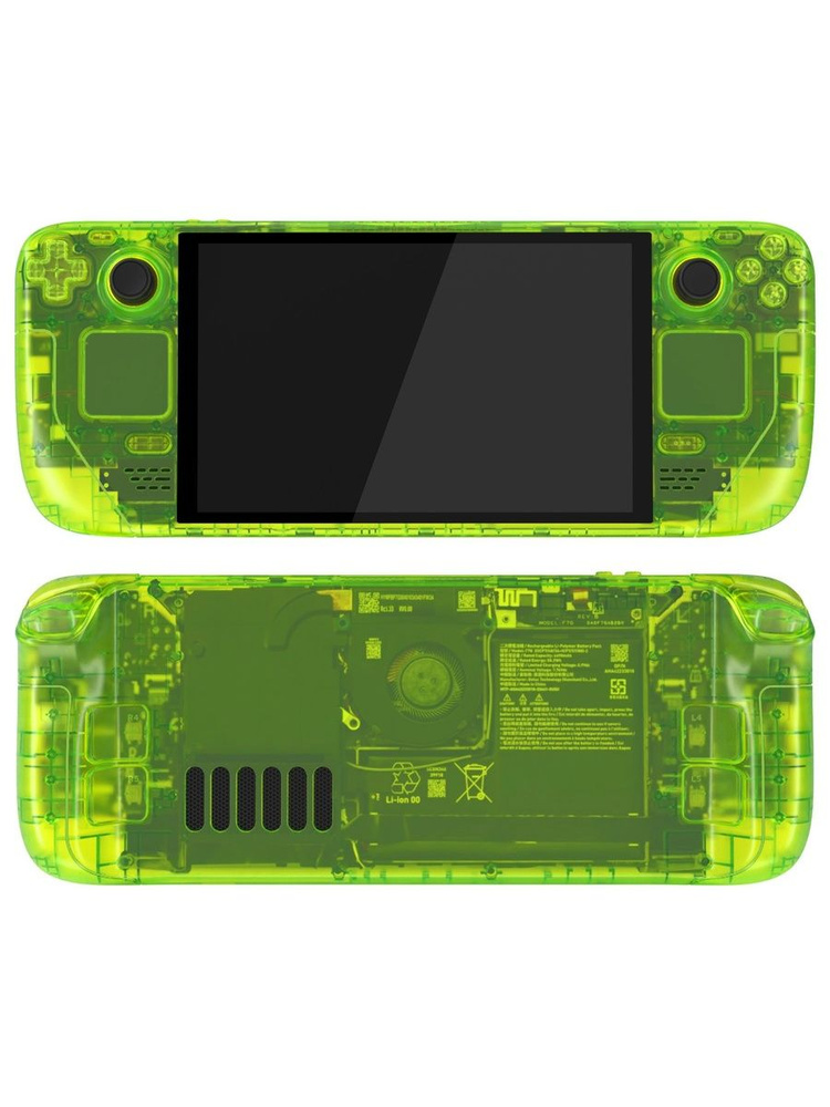 eXtremeRate Полный комплект сменного корпуса с кнопками для Steam Deck ...