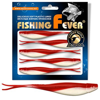 Риппер для дроп-шота AQUA FishingFever BOSS, 9,0см, 3,2гр, 5шт, цвет ...