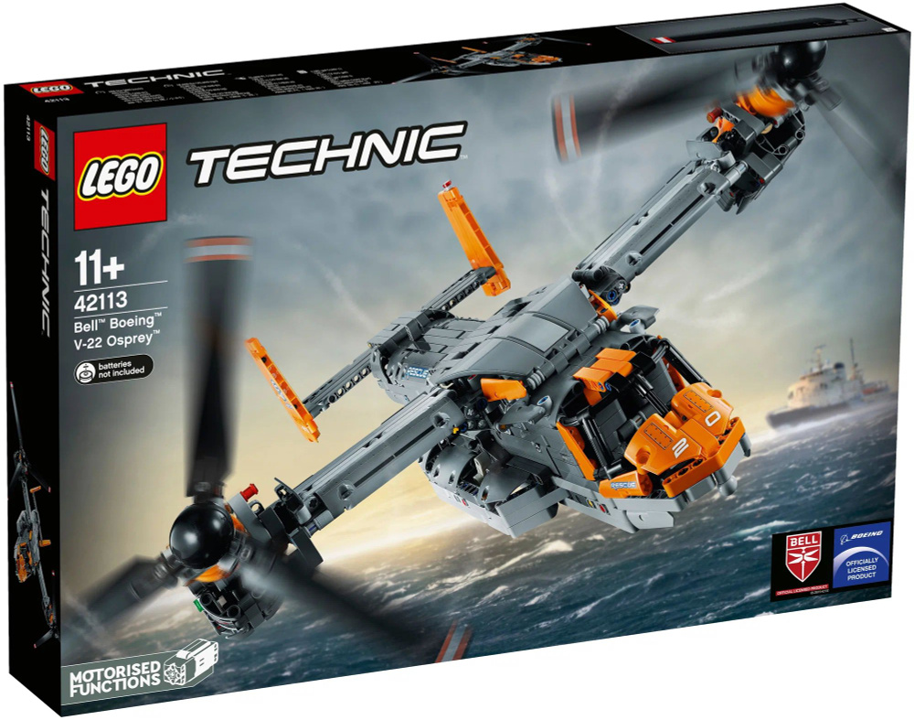 Конструктор LEGO Technic 42113 Boeing-Bell V-22 Osprey Control+ купить ...