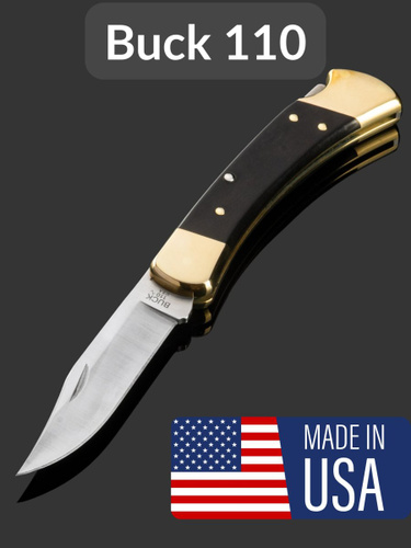 428 отзыв на Складной нож Buck Model 110 Folding Hunter BU110BRS-B ...